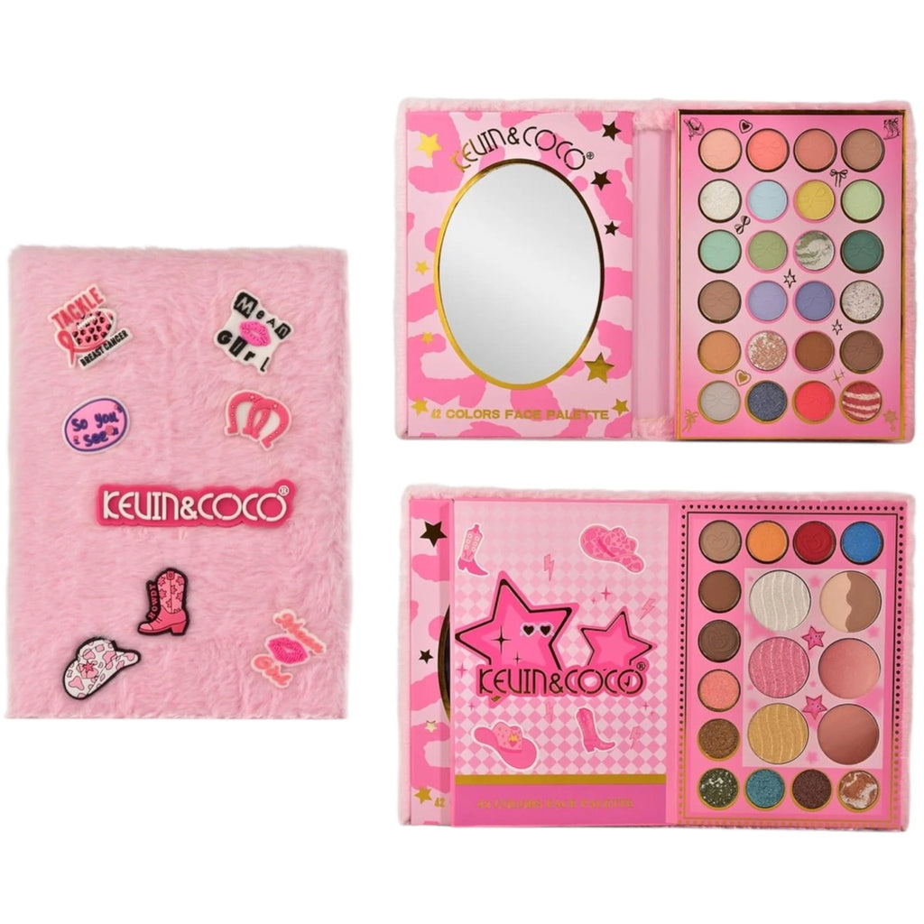 Kevin y coco | 42 color Furry pink palette – sweetspringstore